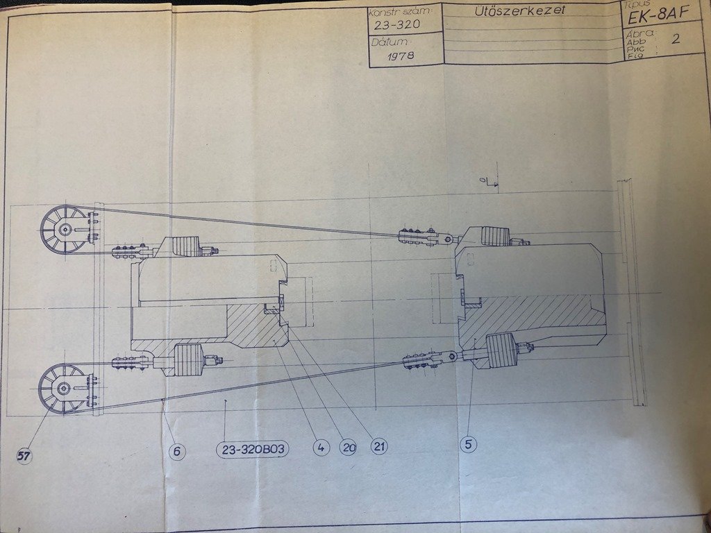 Counterblow forging hammer Digep EK-8AF — 8 ton (ID:75683)