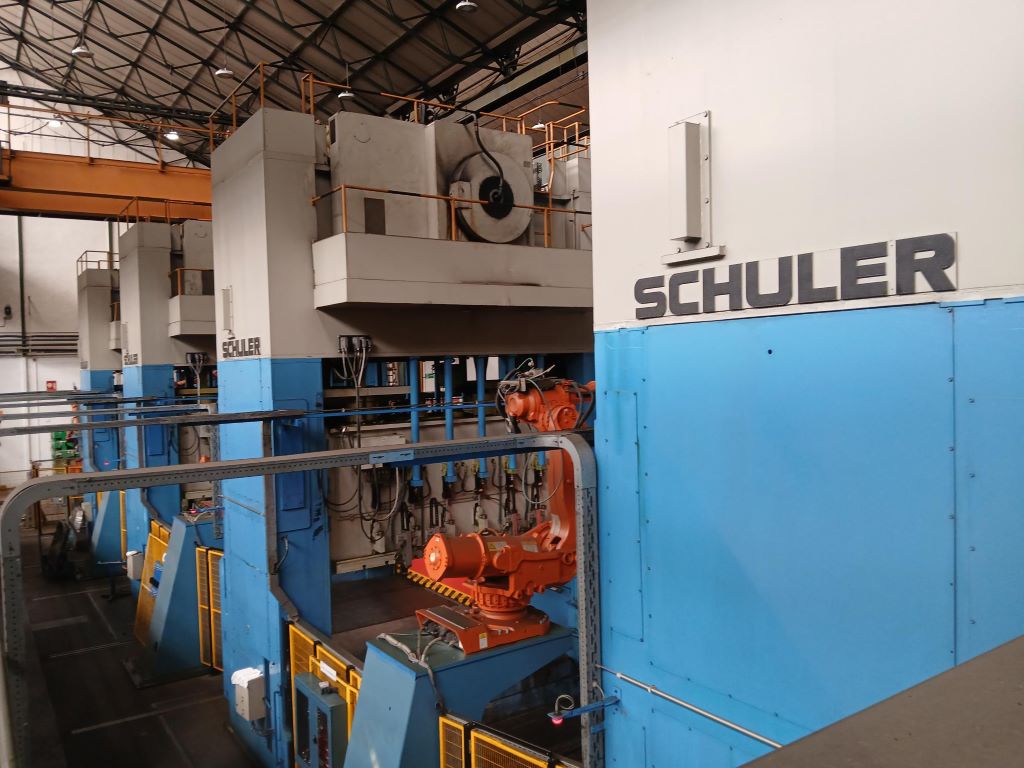 Stamping press line Schuler G2 — 3800 ton (ID:76324)